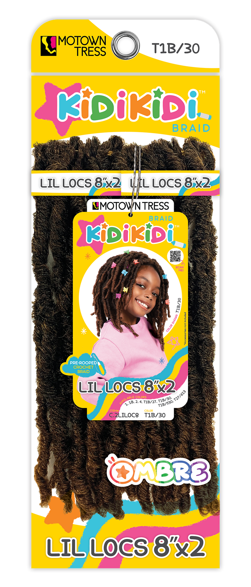 LIL LOCS 8"x2 – Motown Tress